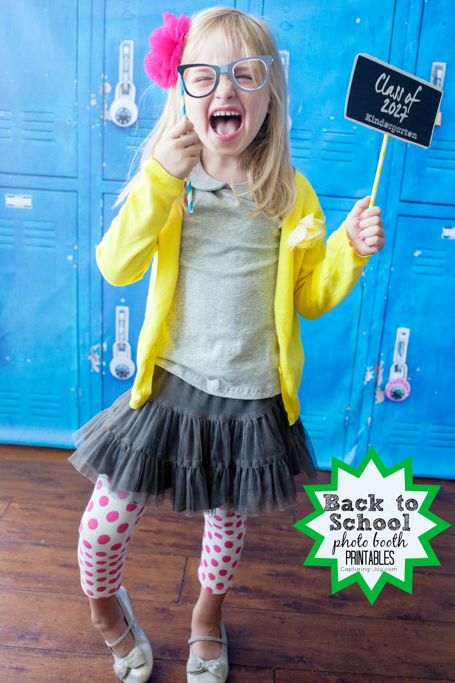 Back to School Photo Booth Printables