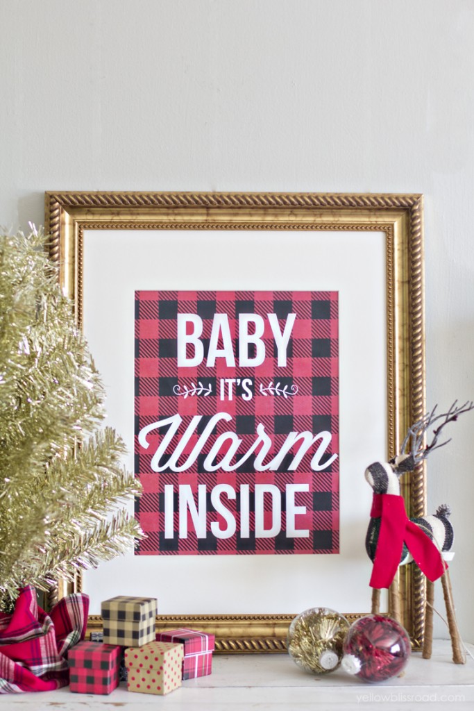 Buffalo Check Plaid Free Printables - Capturing Joy with Kristen Duke