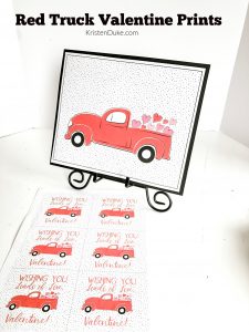 Red Truck Valentine | Capturing Joy with Kristen Duke