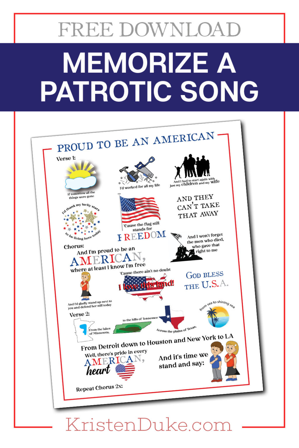 Proud to Be an American - Capturing Joy with Kristen Duke