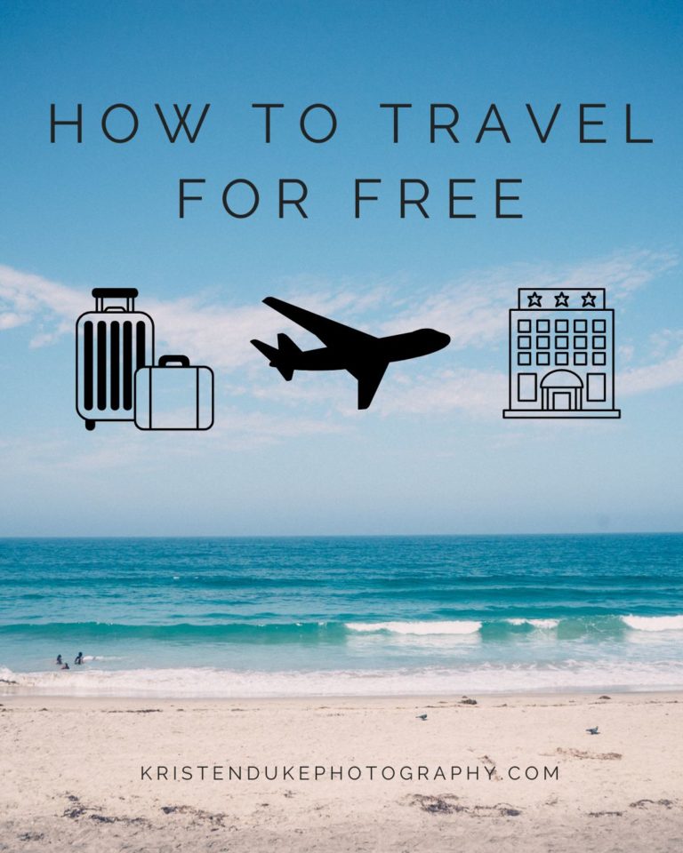 How to Travel for {nearly} FREE - Capturing Joy with Kristen Duke